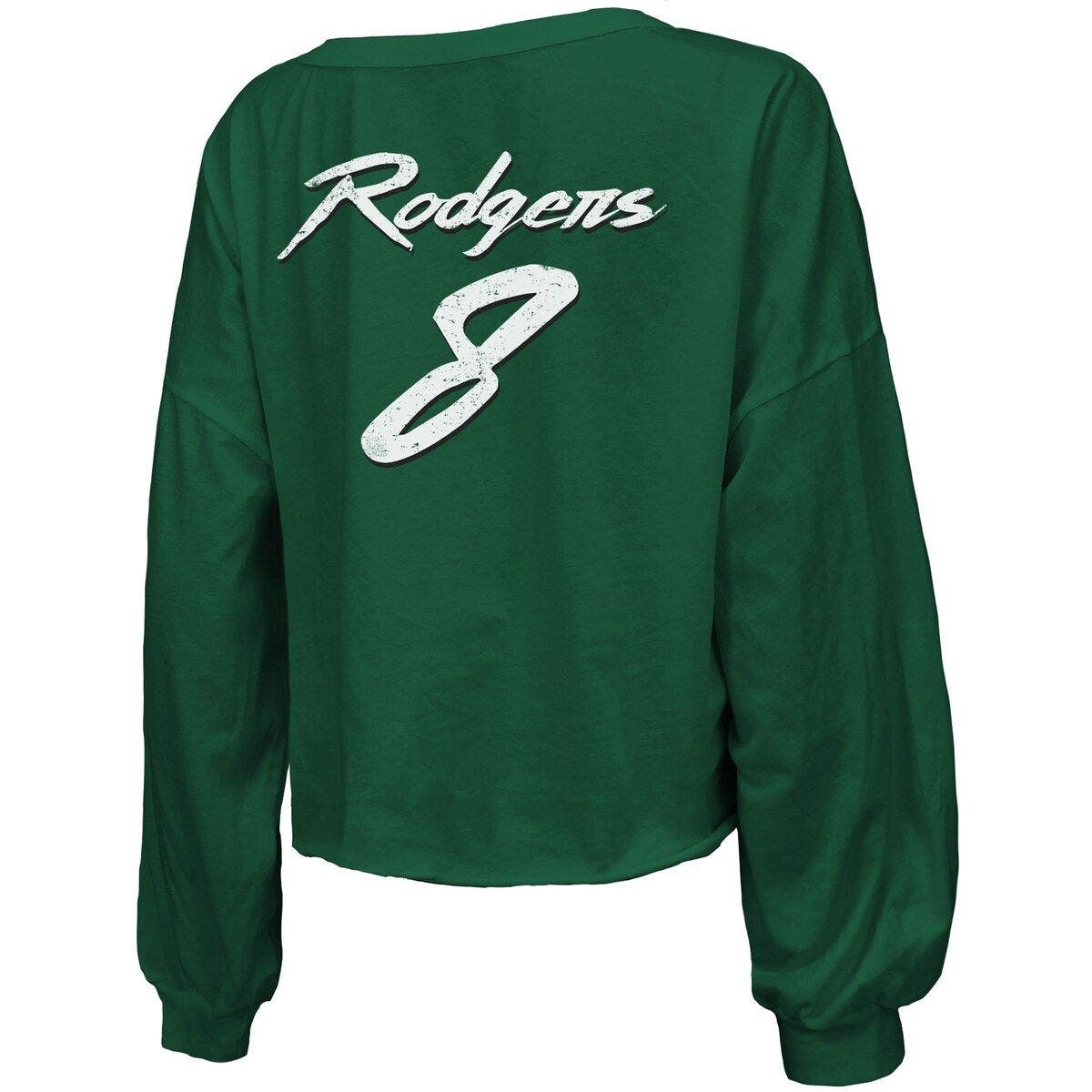 Majestic Threads Women's Majestic Threads Aaron Rodgers Green New York ...