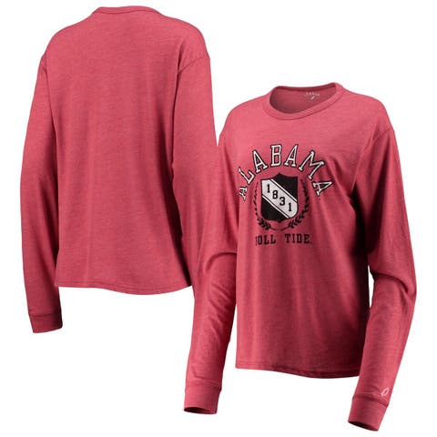 Women's League Collegiate Wear Heathered Crimson Alabama Crimson Tide ...