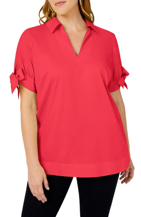 Red Plus-Size Tops for Women | Nordstrom