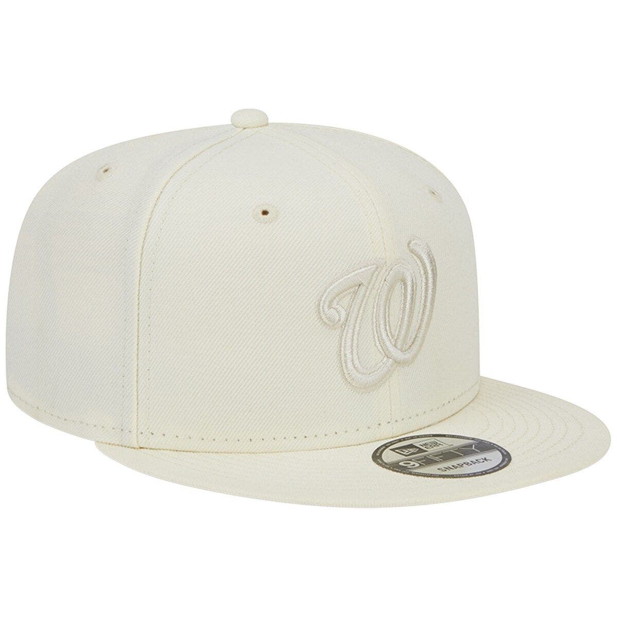 New Era Men's New Era Cream Washington Nationals Spring Color Basic ...