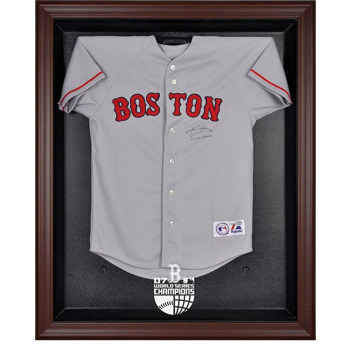FANATICS AUTHENTIC Boston Red Sox 2007 World Series Champions Brown ...