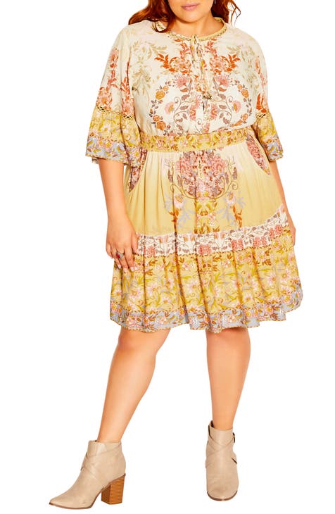 Yellow Plus Size Dresses for Women | Nordstrom