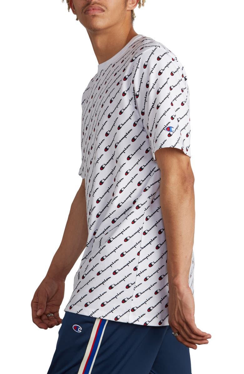 Champion All Over Logo Print T-Shirt | Nordstrom