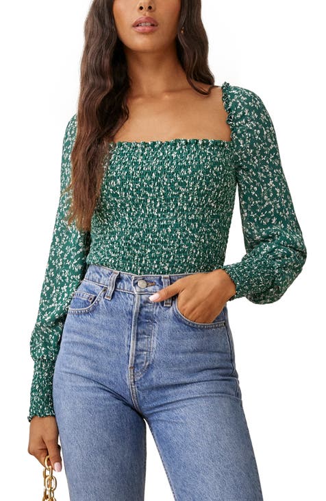 Women's Green Tops | Nordstrom
