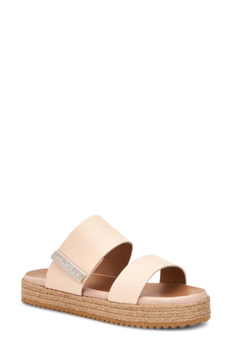 Women's Ivory Flat Sandals | Nordstrom