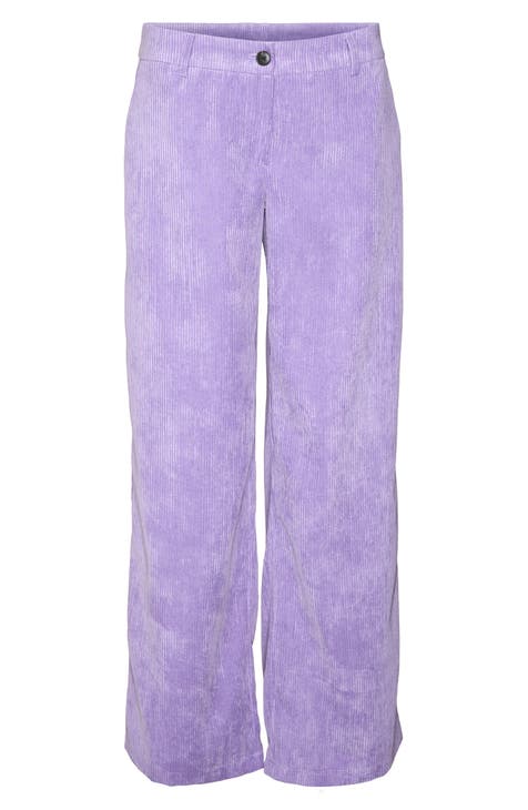 Women's Purple Wide-Leg Pants | Nordstrom