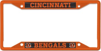WINCRAFT Cincinnati Bengals Chrome Color License Plate Frame | Nordstrom