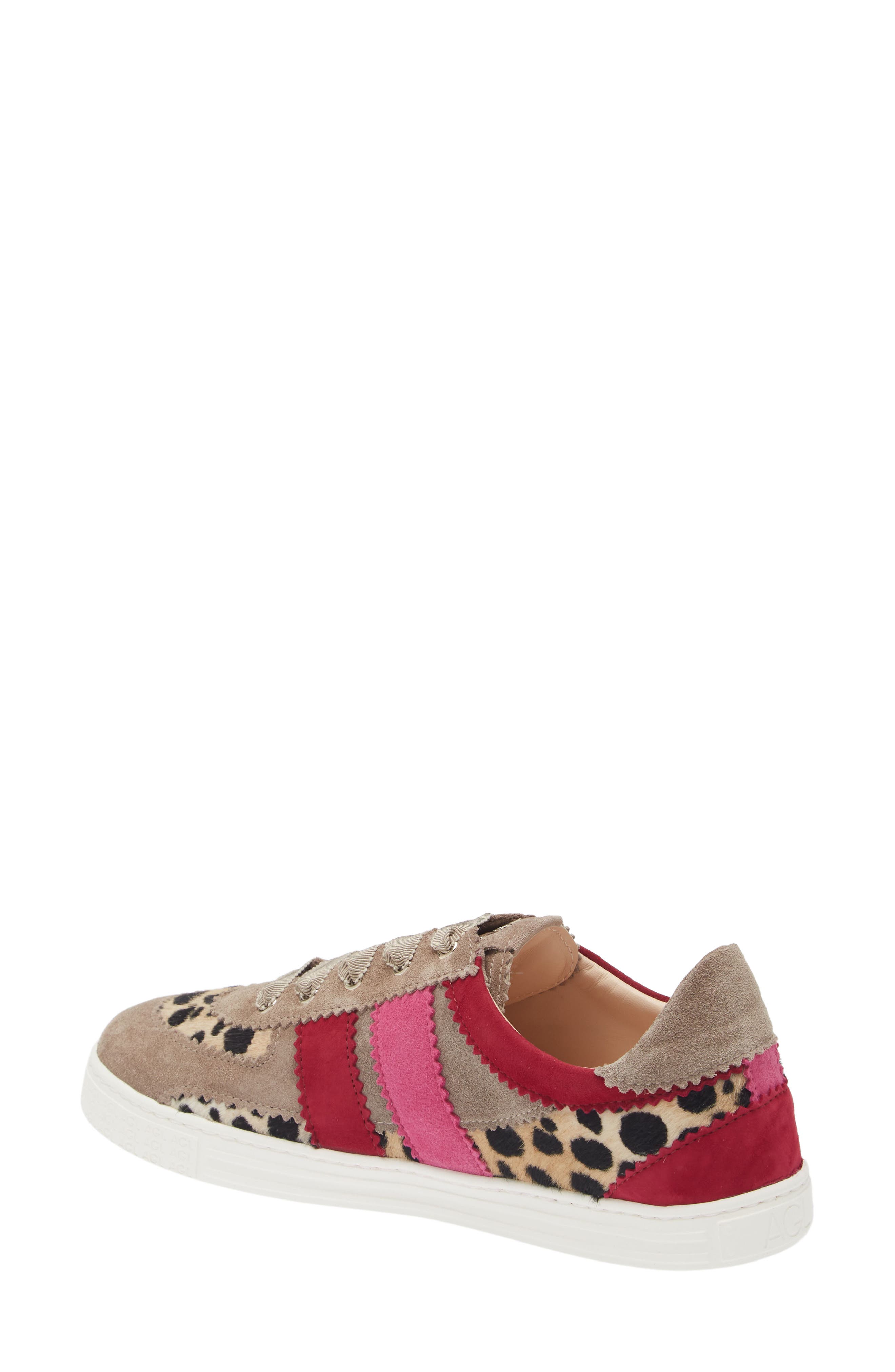AGL Leda Genuine Calf Hair Sneaker (Women) | Nordstrom