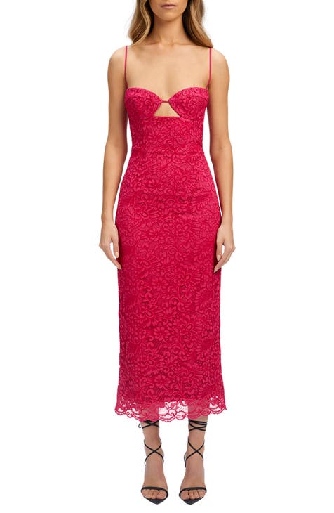 Women's Bardot Midi Dresses | Nordstrom