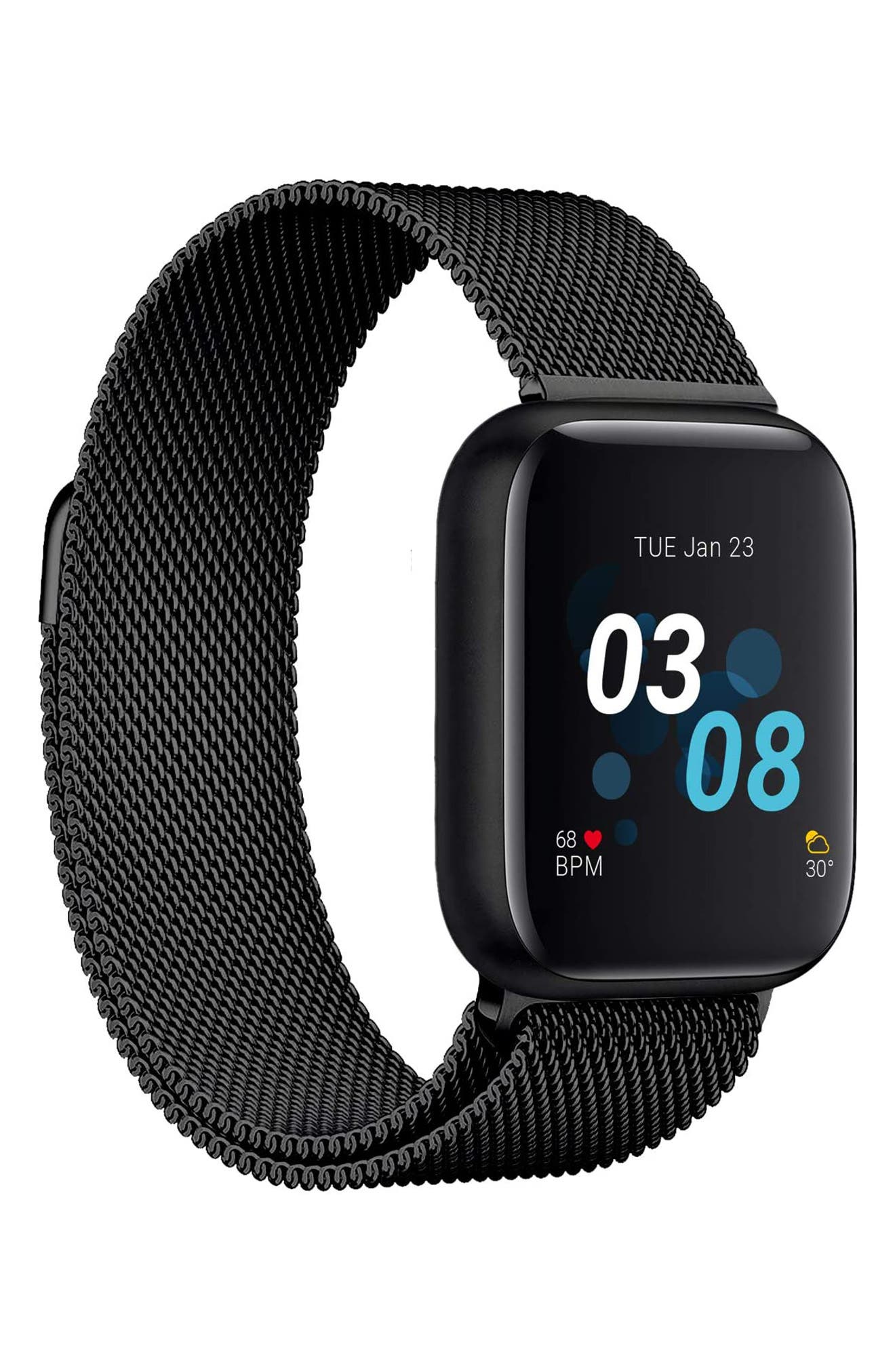 I Touch Itouch Air 3 Smartwatch, 40mm In Black Case With Black Mesh ...