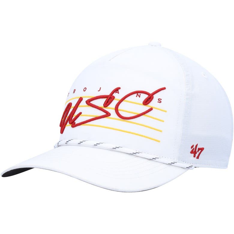 47 ' White Usc Trojans Downburst Hitch Trucker Snapback Hat | ModeSens
