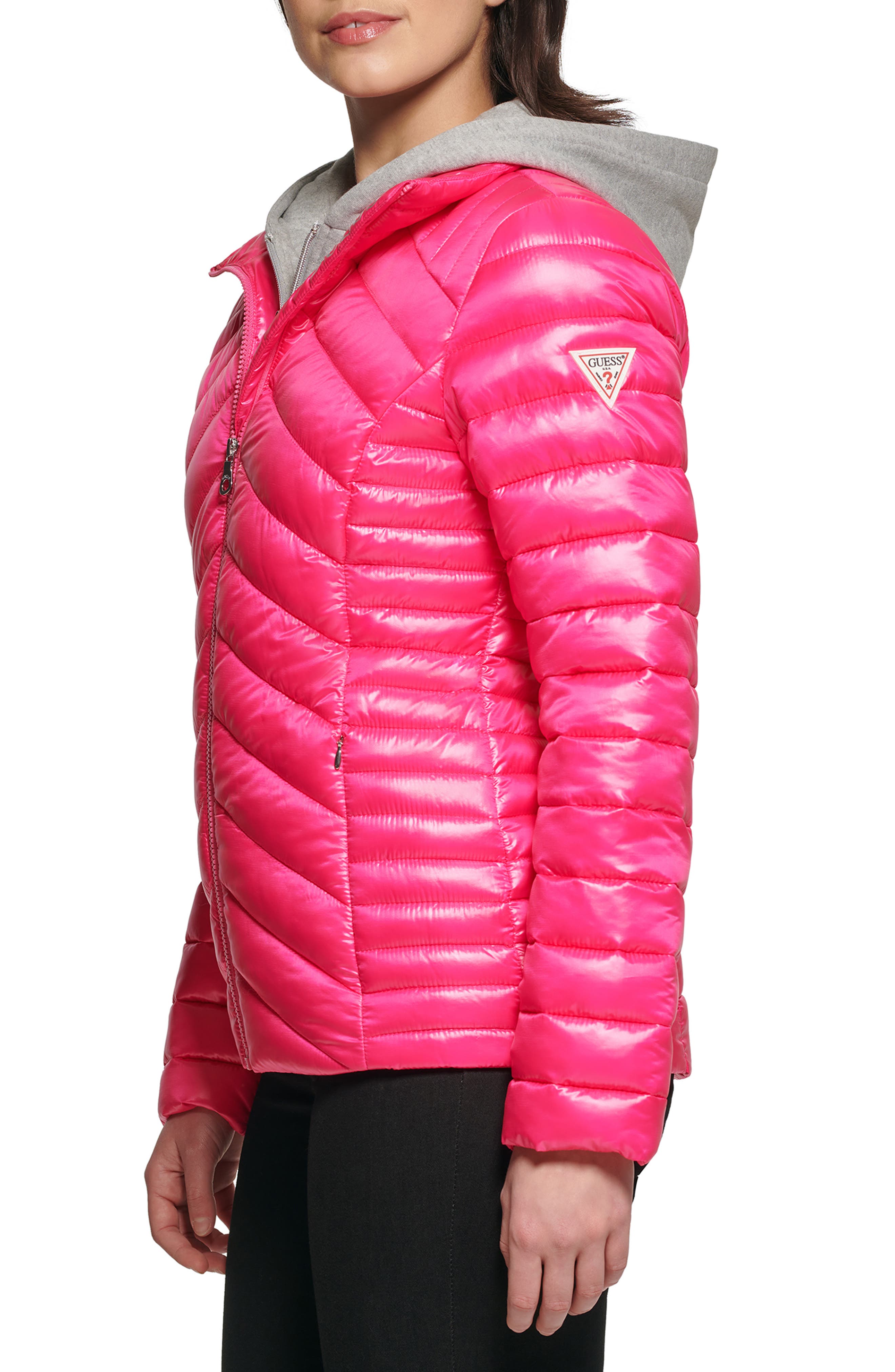 GUESS Packable Water Resistant Puffer Jacket | Nordstromrack