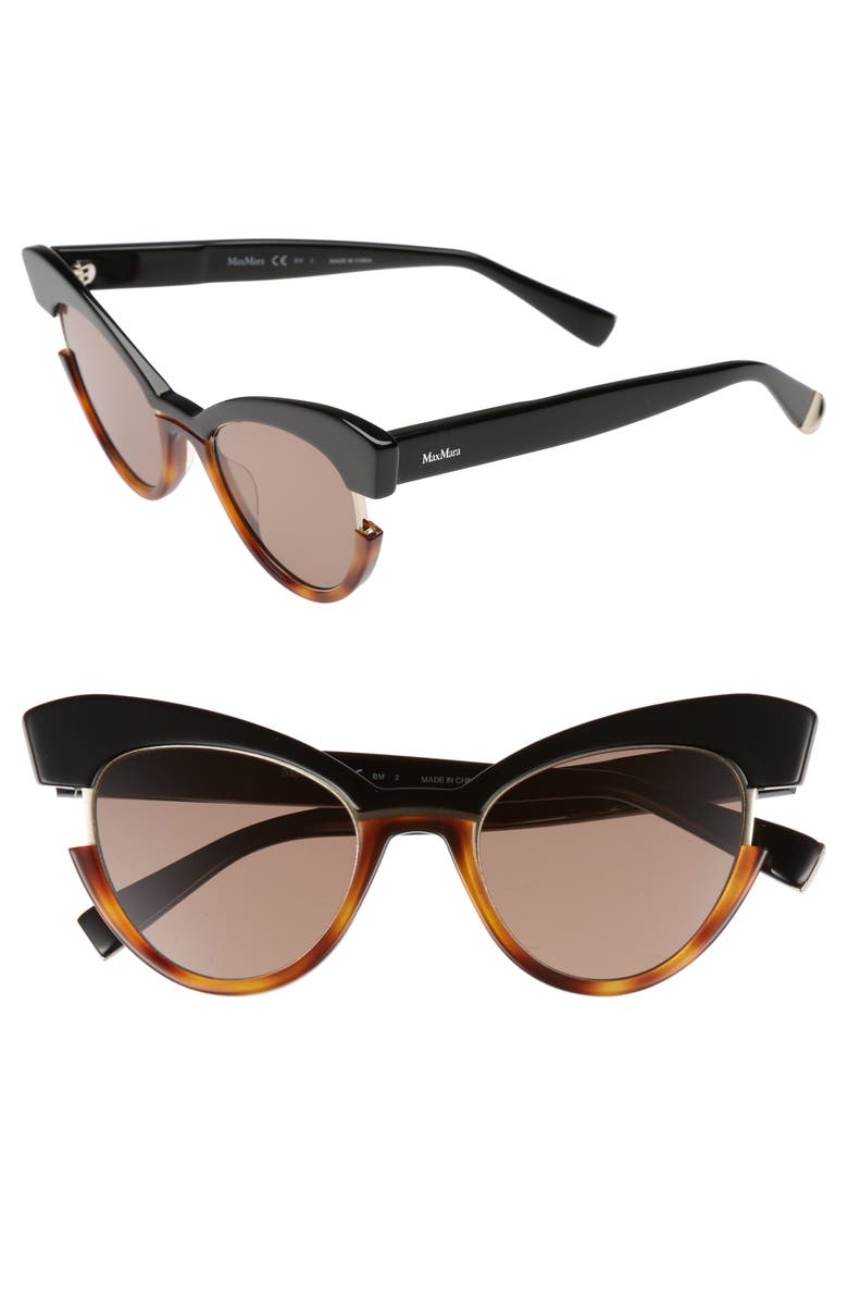 Max Mara 49mm Gradient Lens Cat Eye Sunglasses Nordstrom Max Mara 49mm Gradient Lens Cat Eye Sunglasses Nordstrom