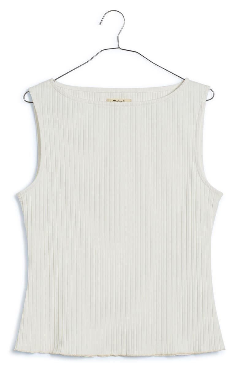 Madewell Rib Boat Neck Tank | Nordstromrack