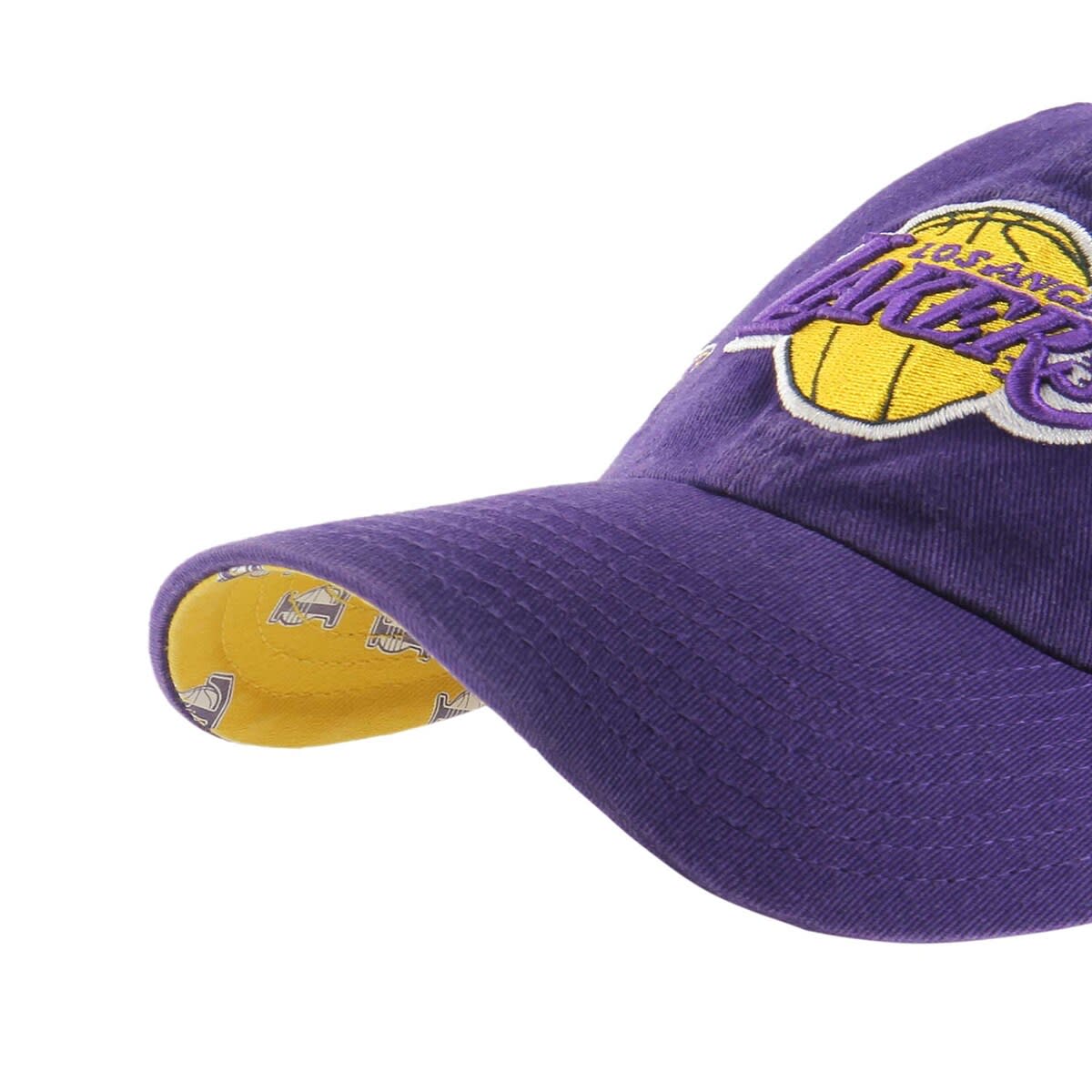 '47 Women's '47 Purple Los Angeles Lakers Confetti Undervisor Clean Up ...