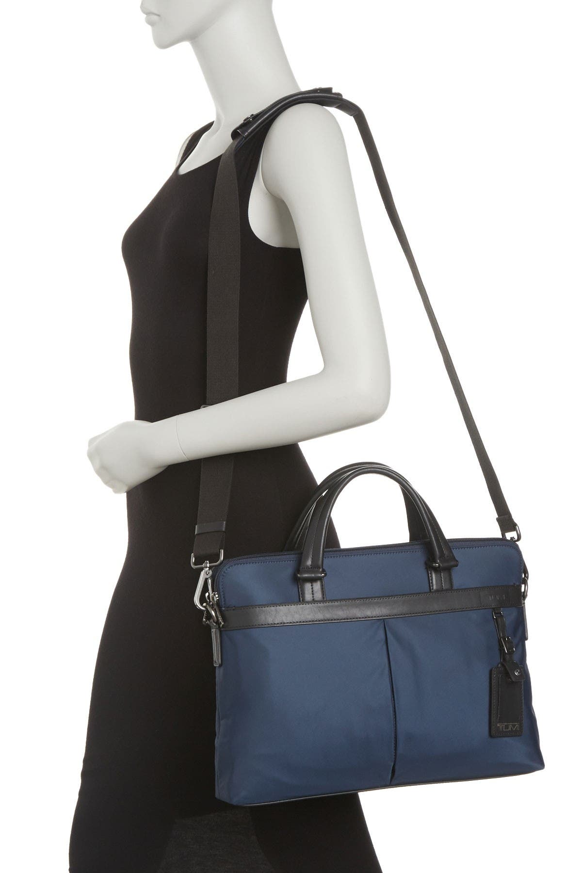 Tumi Tafton Double Zip Portfolio In Navy5 | ModeSens