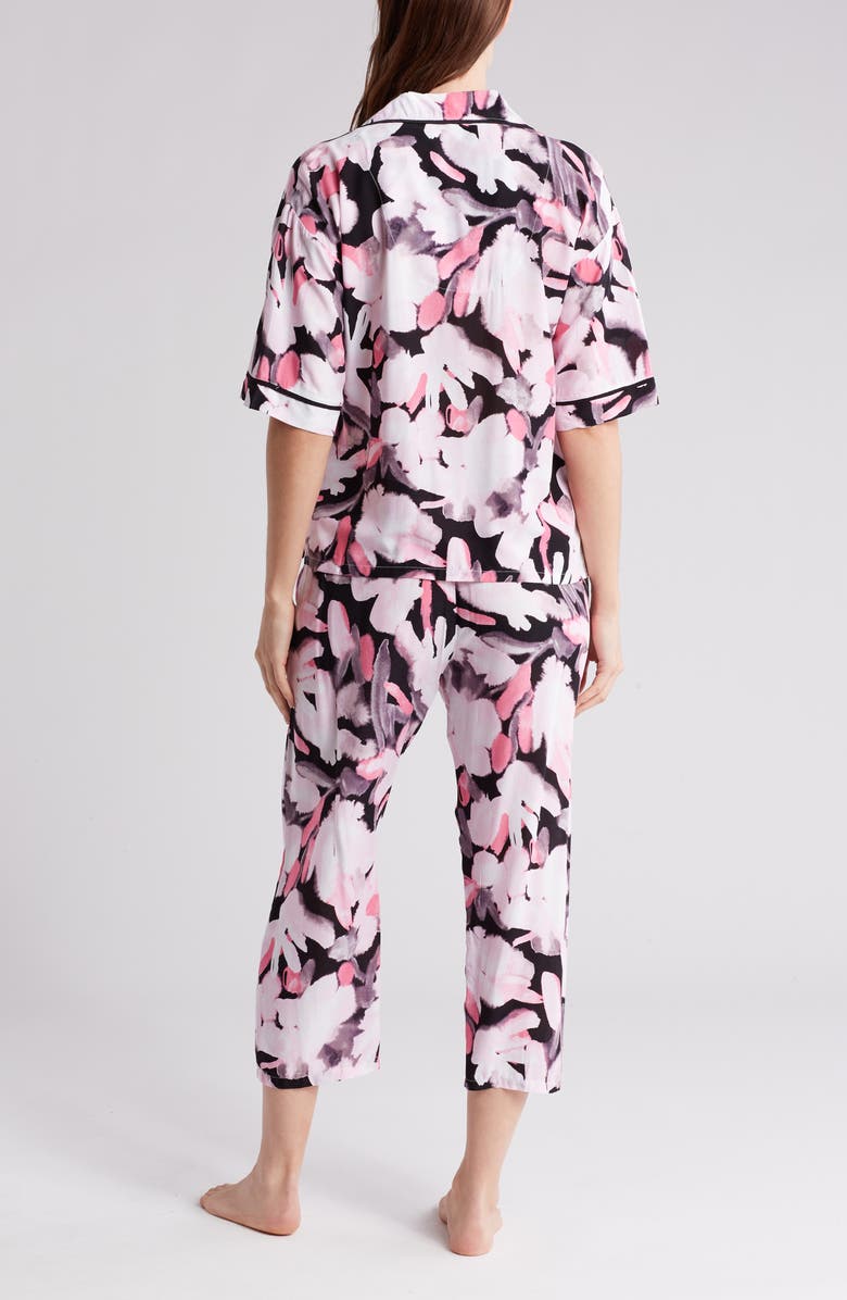 Donna Karan New York Print Capri Knit Pajamas | Nordstromrack