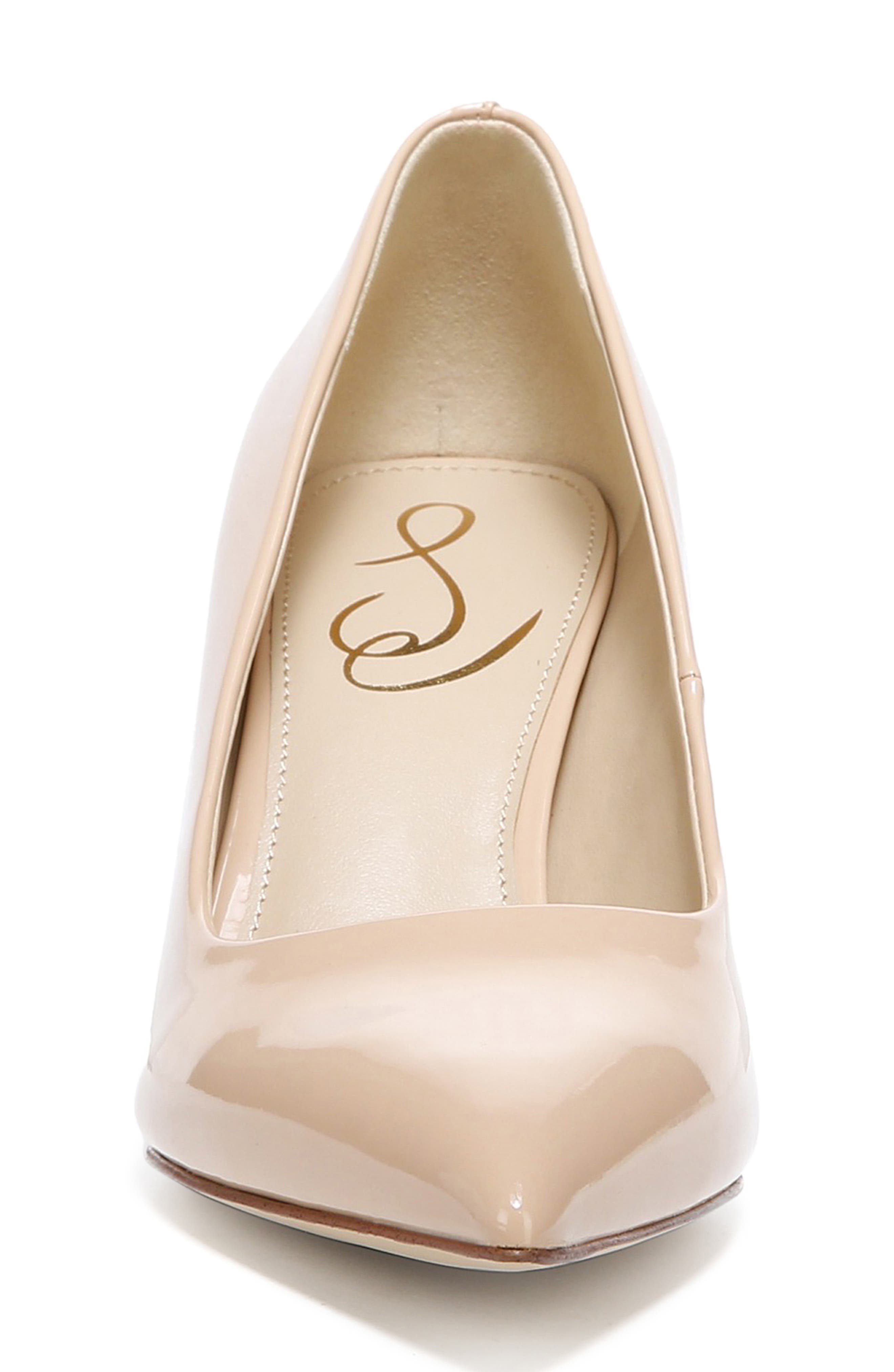 Sam Edelman Vienna Pointed Toe Pump in Cappuccino | Smart Closet