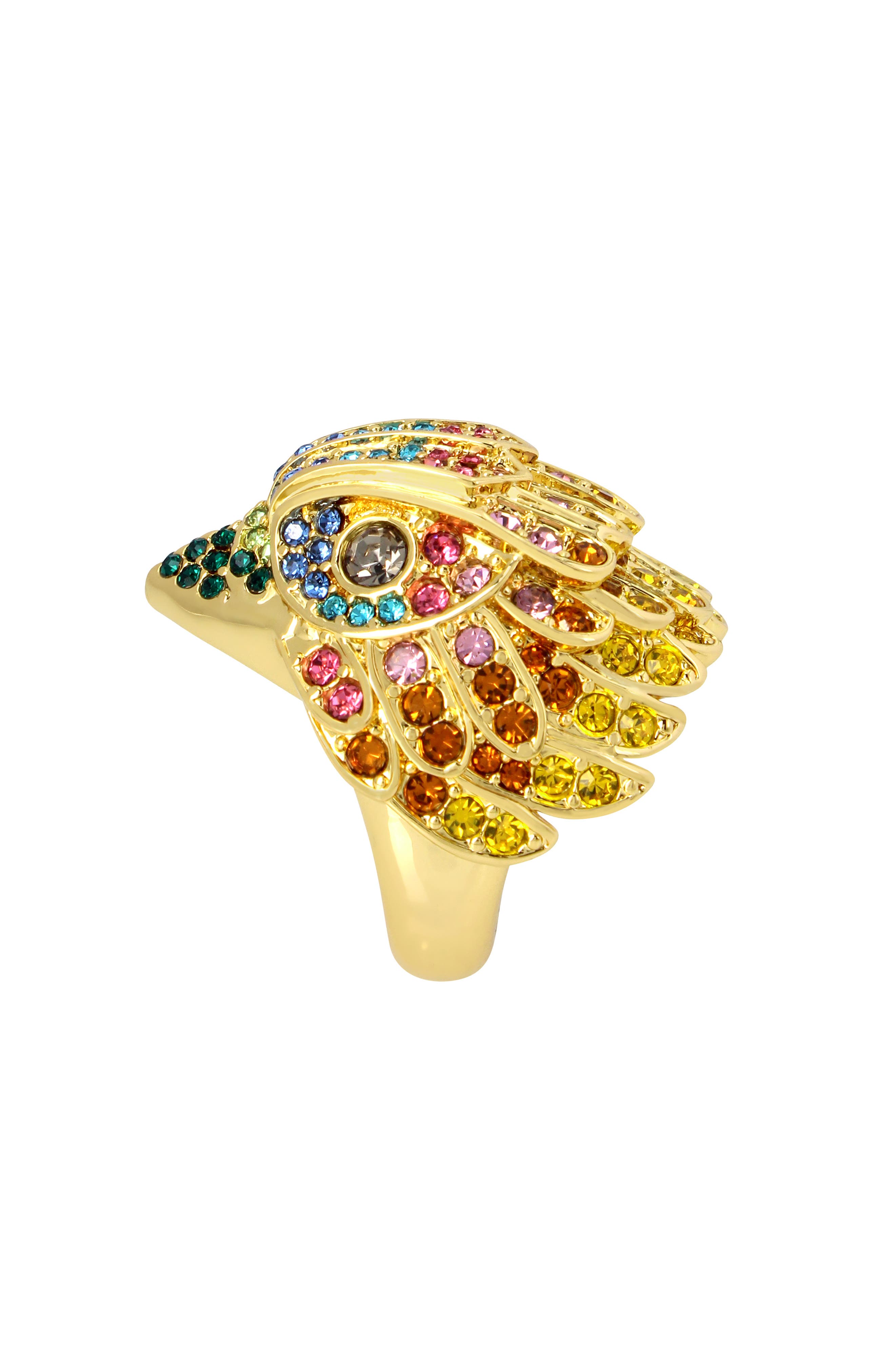 Kurt Geiger London Crystal Eagle Head Cocktail Ring | Nordstrom