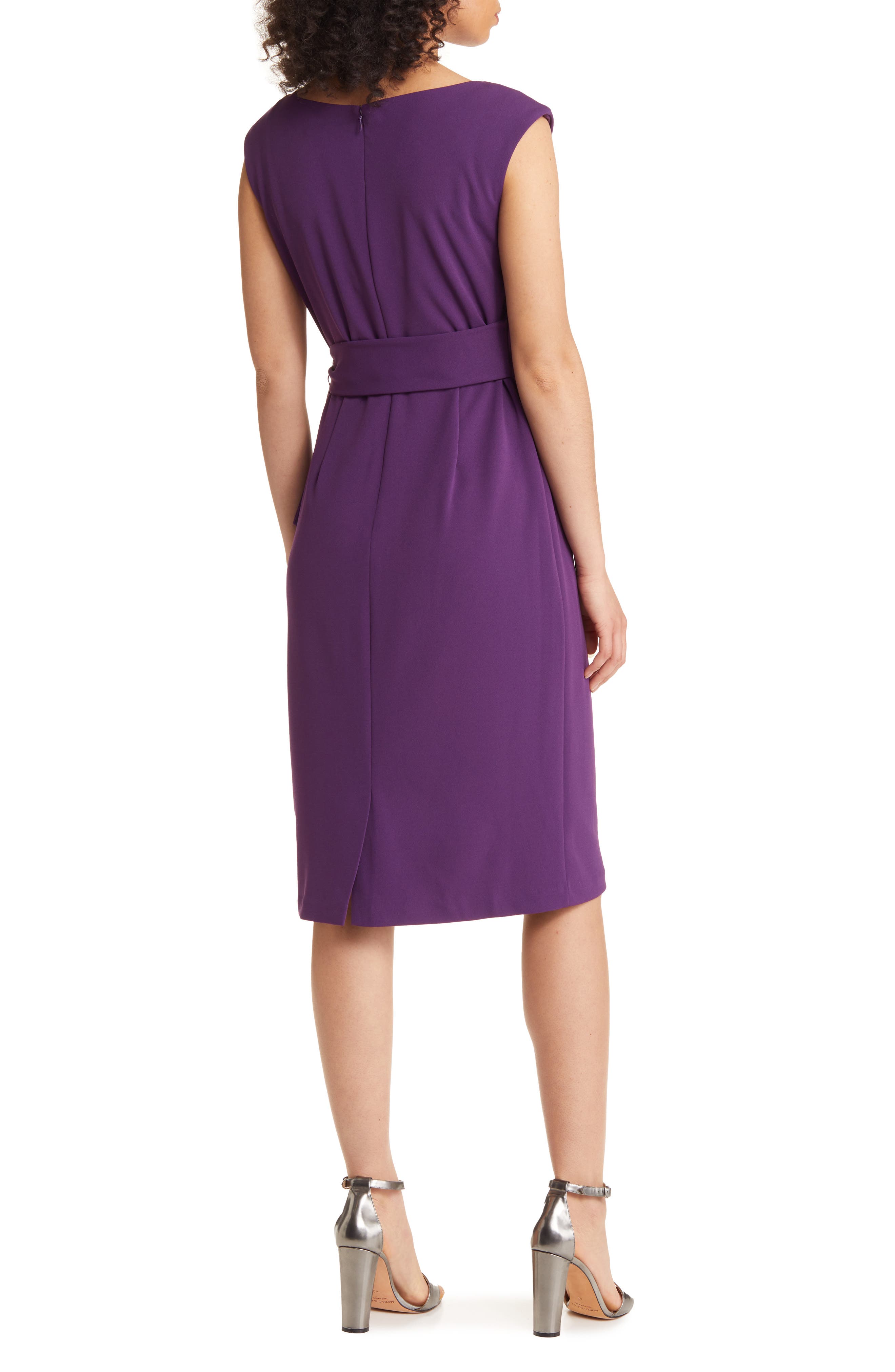 Tahari ASL Side Tie Sheath | Nordstrom