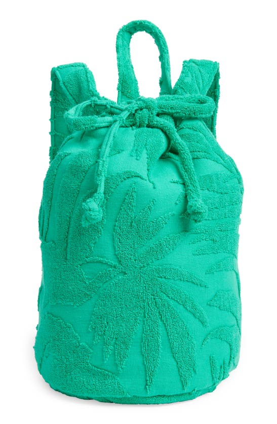 Rip Curl Sun Rays Terry Cloth Mini Backpack In Green | ModeSens