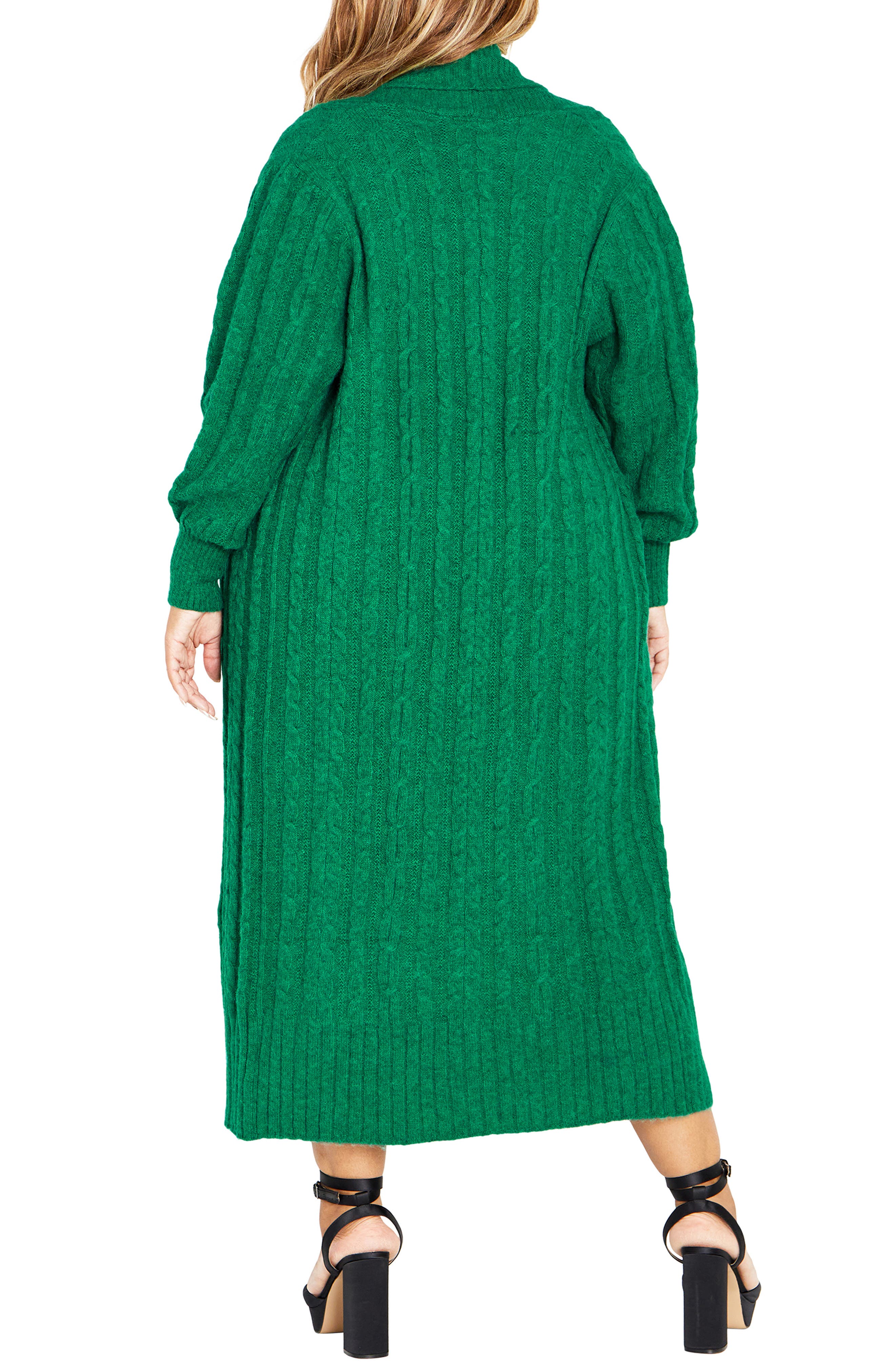City Chic Kenzi Longline Cardigan | Nordstrom
