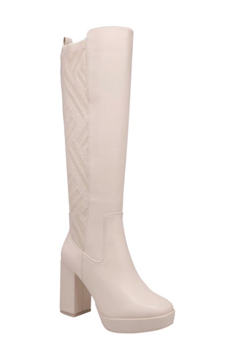 Women's Ivory Platform Boots | Nordstrom