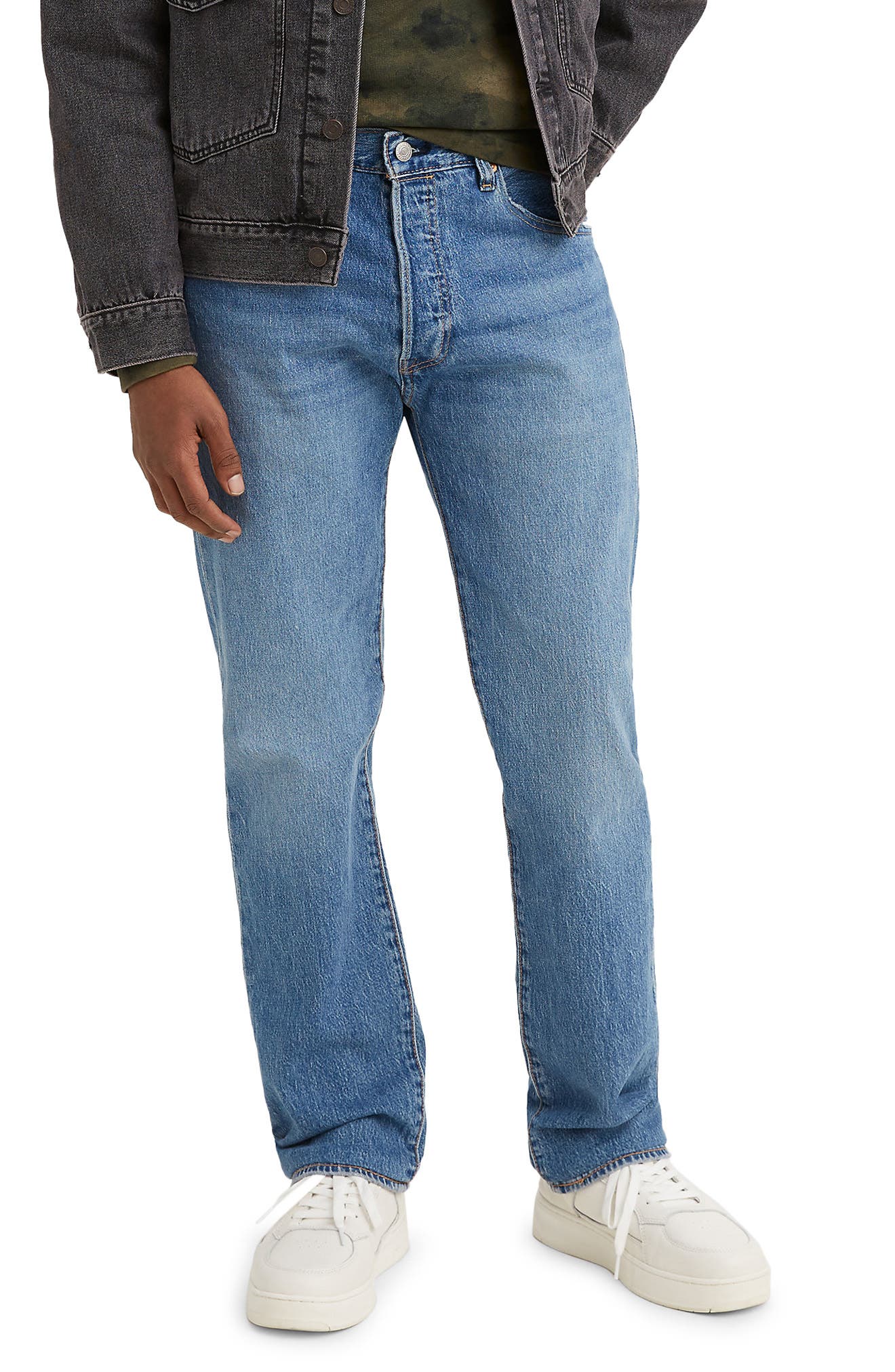 Levi's 501® '93 Straight Leg Jeans In Basil Drip | ModeSens