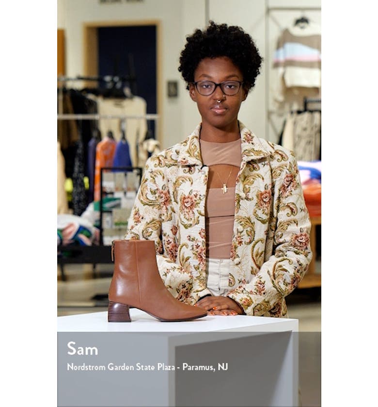 Linea Paolo Sage Square Toe Bootie (Women) | Nordstrom