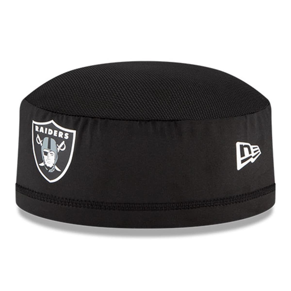 New Era Men's New Era Black Las Vegas Raiders NFL Training Skully Cap ...
