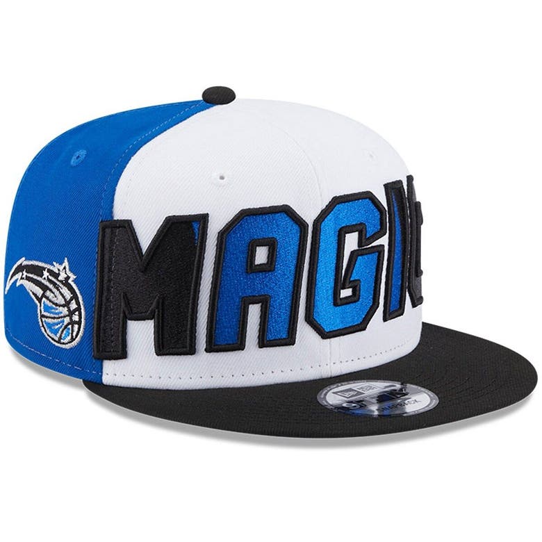 New Era White/black Orlando Magic Back Half 9fifty Snapback Hat | ModeSens
