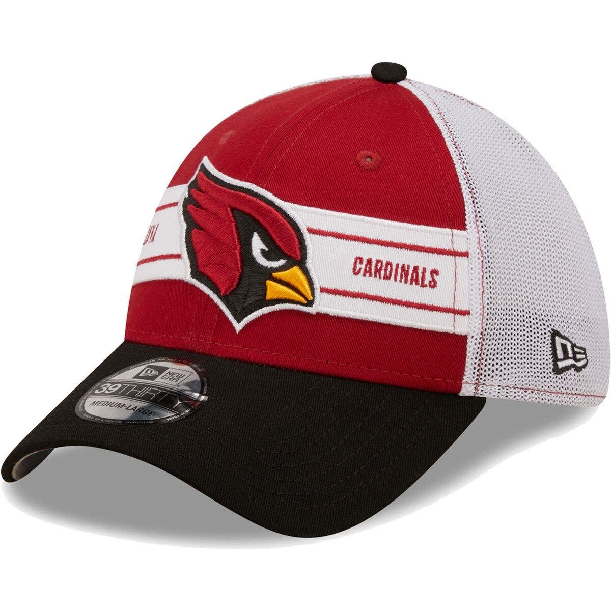 New Era Men's New Era Cardinal/Black Arizona Cardinals Team Banded ...