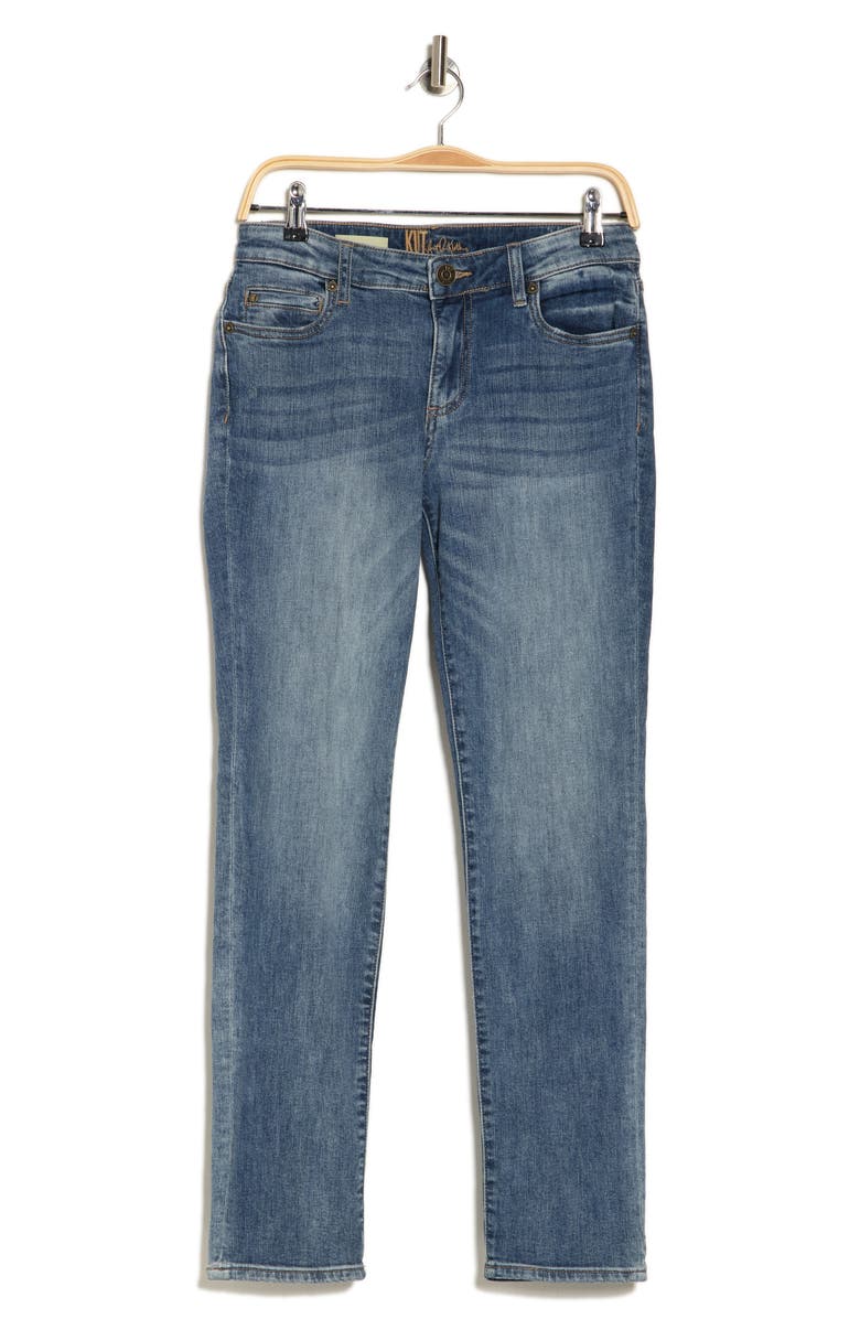 KUT from the Kloth Katy Mid Rise Cotton Stretch Boyfriend Jeans ...