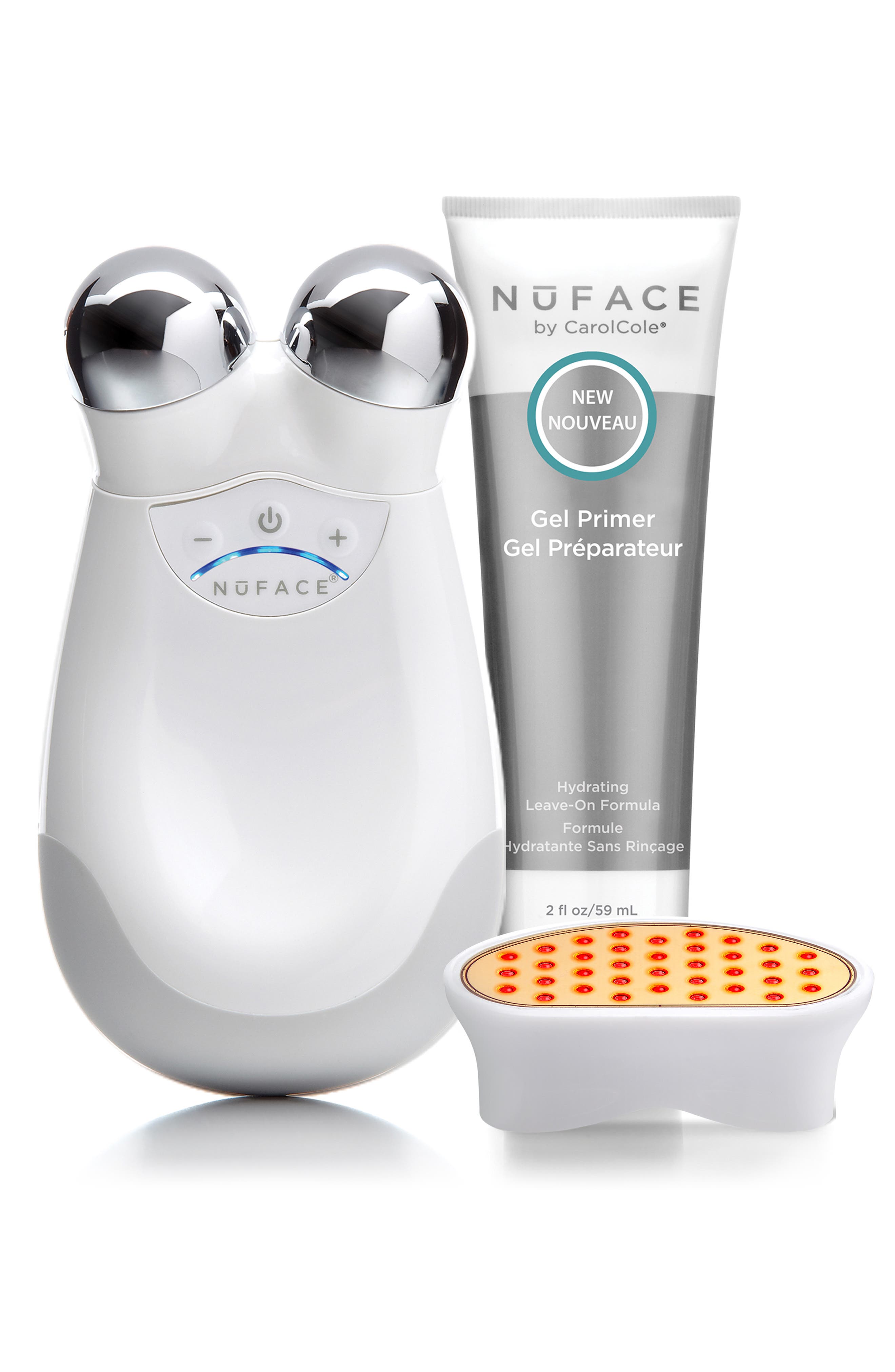 NuFACE® Trinity® Facial Trainer Kit + Wrinkle Reducer Attachment ...