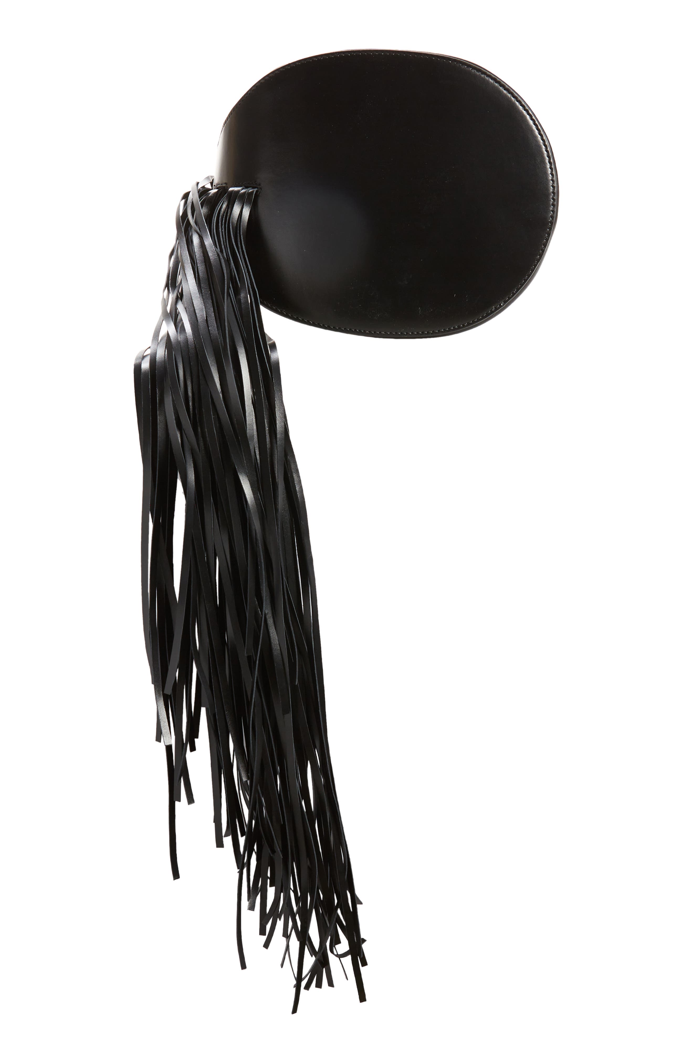 Alaïa Medium Babel Fringe Hobo Crossbody Bag in Noir | Smart Closet
