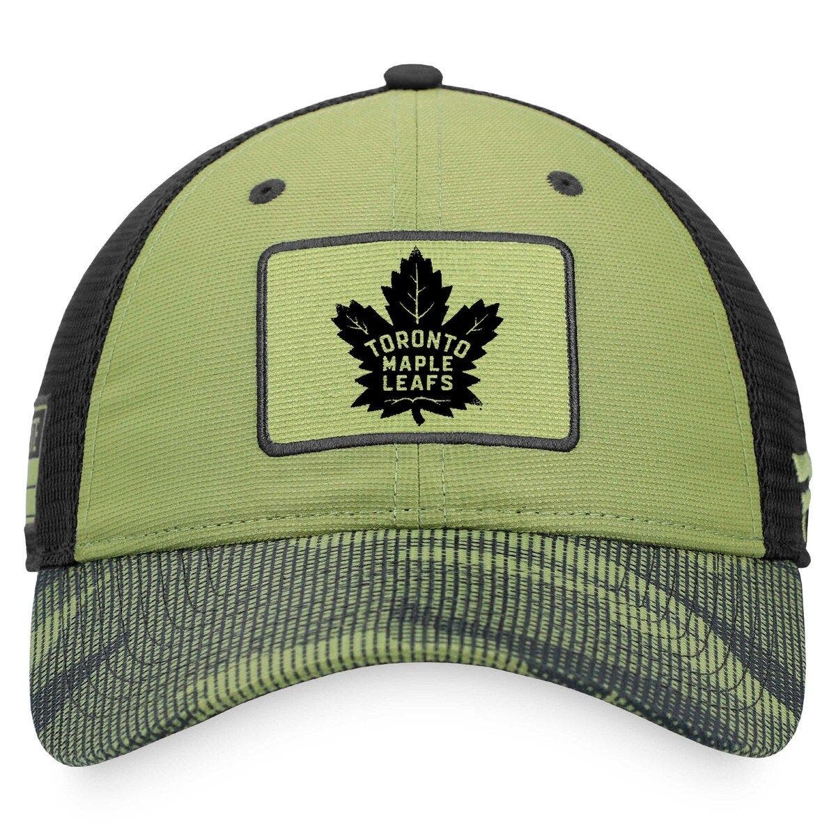 FANATICS Men's Fanatics Branded Camo/Black Toronto Maple Leafs Military ...