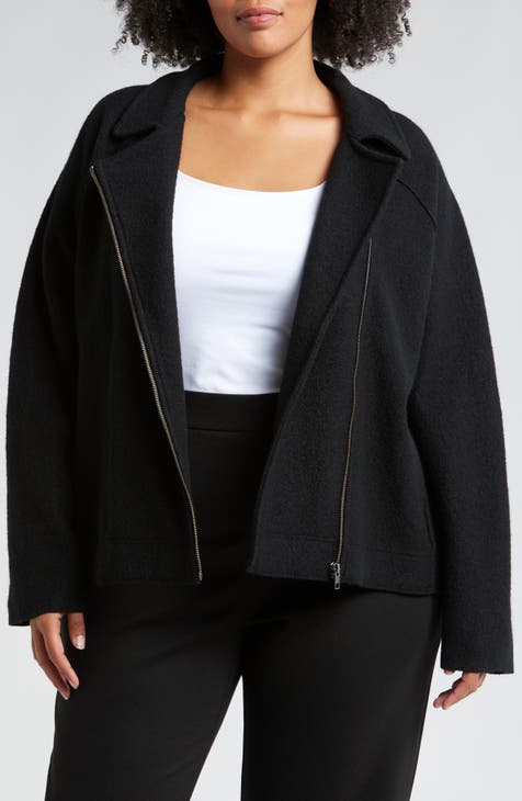 Black Plus-Size Jackets & Blazers | Nordstrom