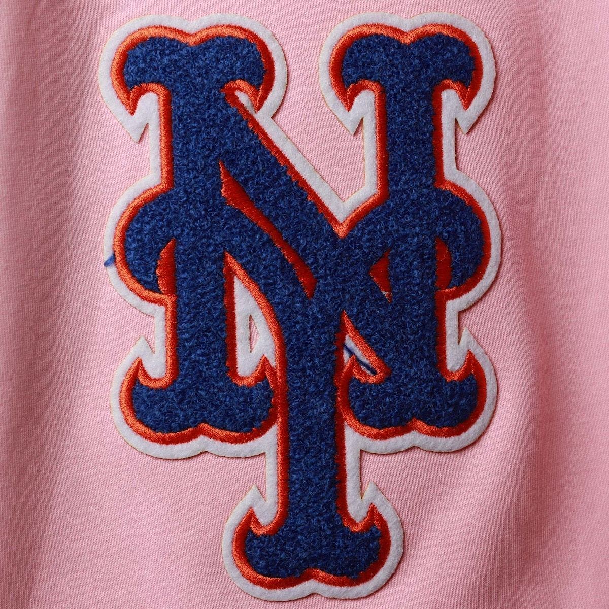 PRO STANDARD Men's Pro Standard Pink New York Mets Logo Club Shorts ...