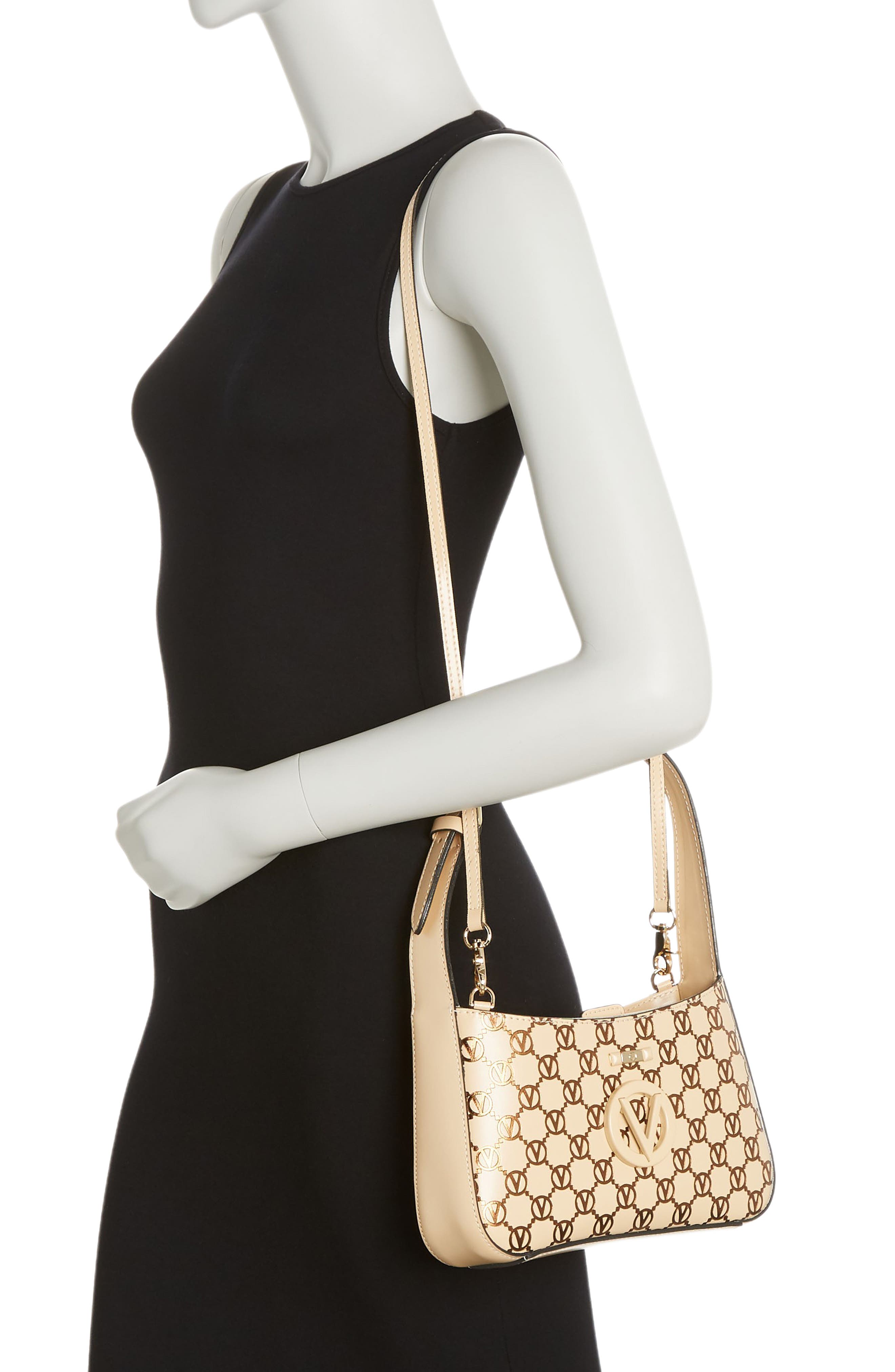 VALENTINO BY MARIO VALENTINO Kai Monogram Leather Shoulder Bag ...