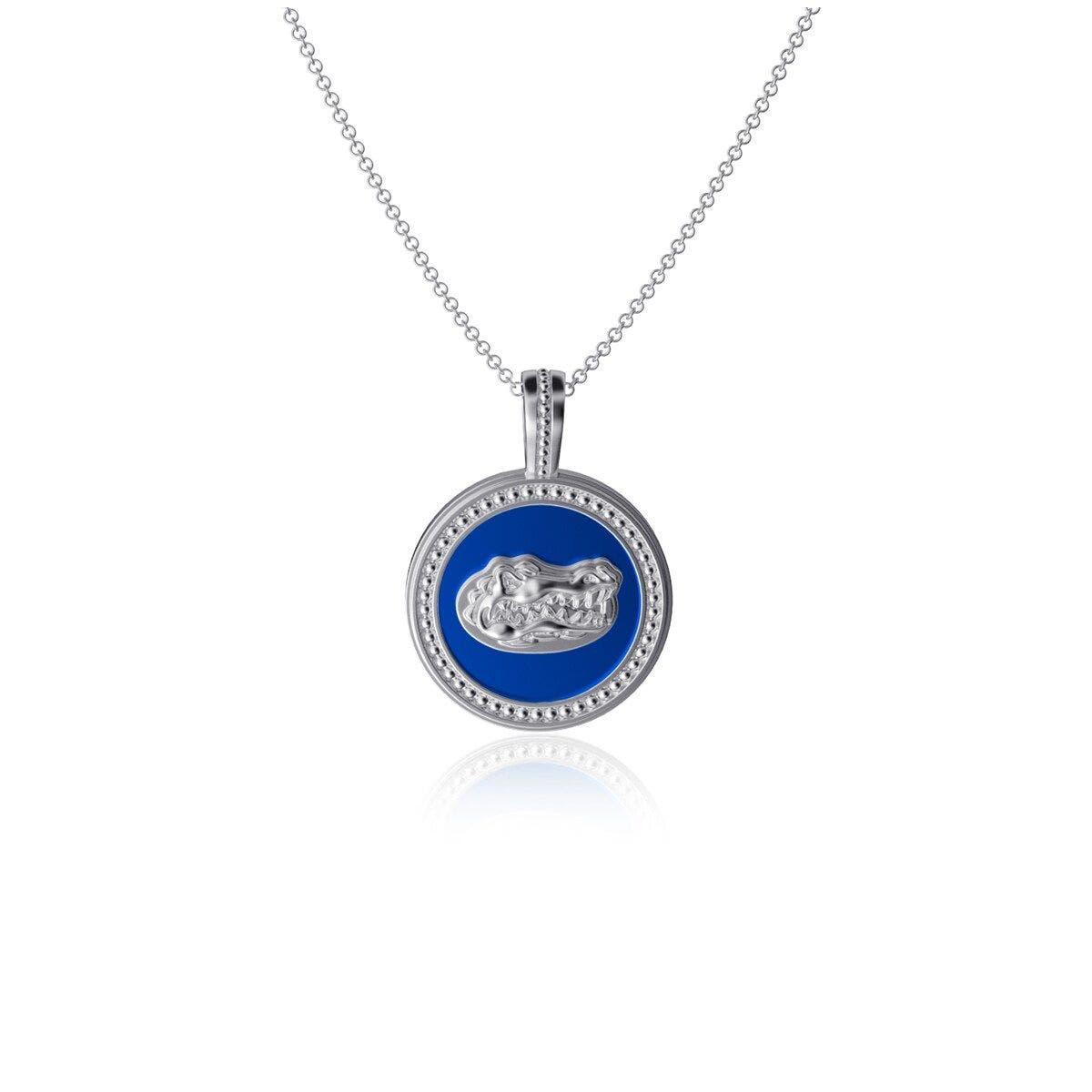 DAYNA DESIGNS Women's Dayna Designs Florida Gators Enamel Silver Coin ...
