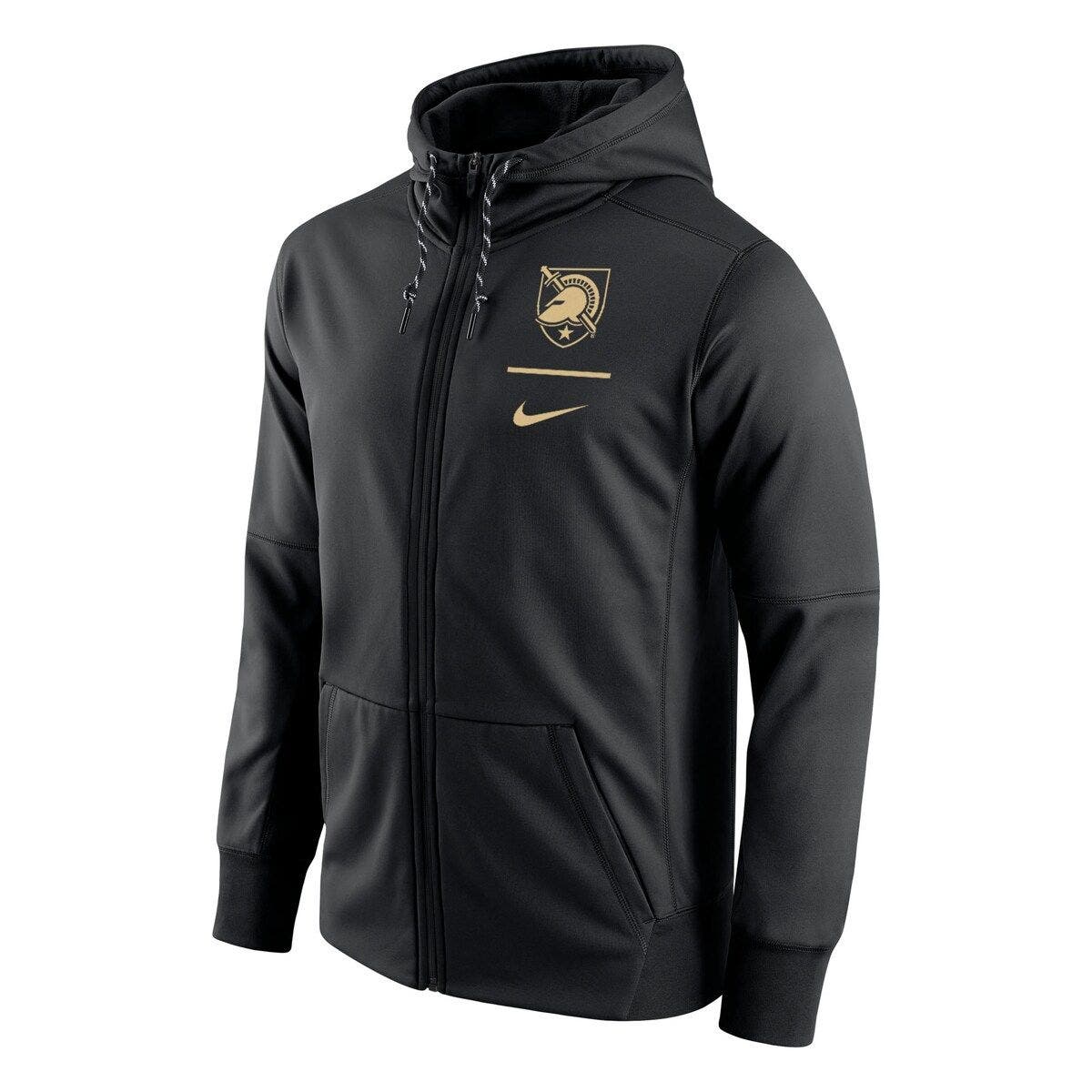 Nike Men's Nike Black Army Black Knights Logo Stack Performance Full ...
