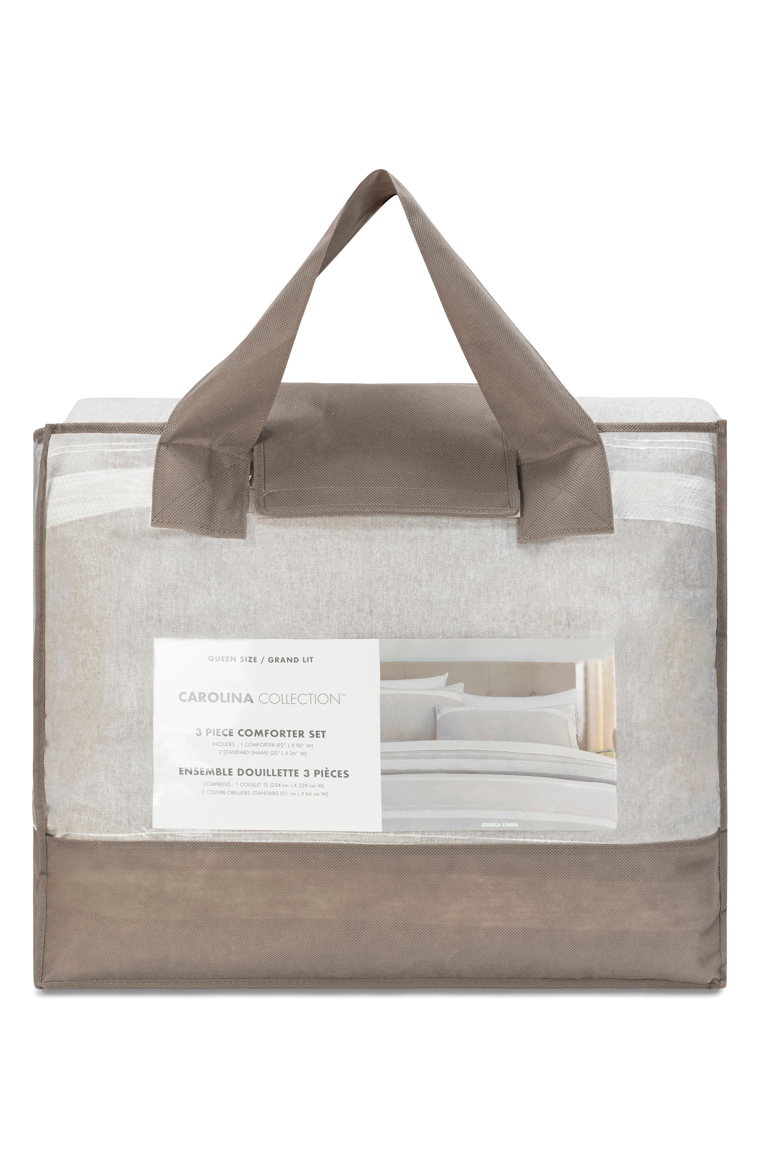 Caro Home Carolina Collection Sen Nu 3-Piece Comfortor Set - Queen ...