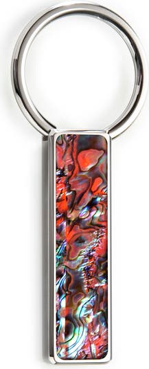 M-Clip® Orange Abalone Key Chain | Nordstrom