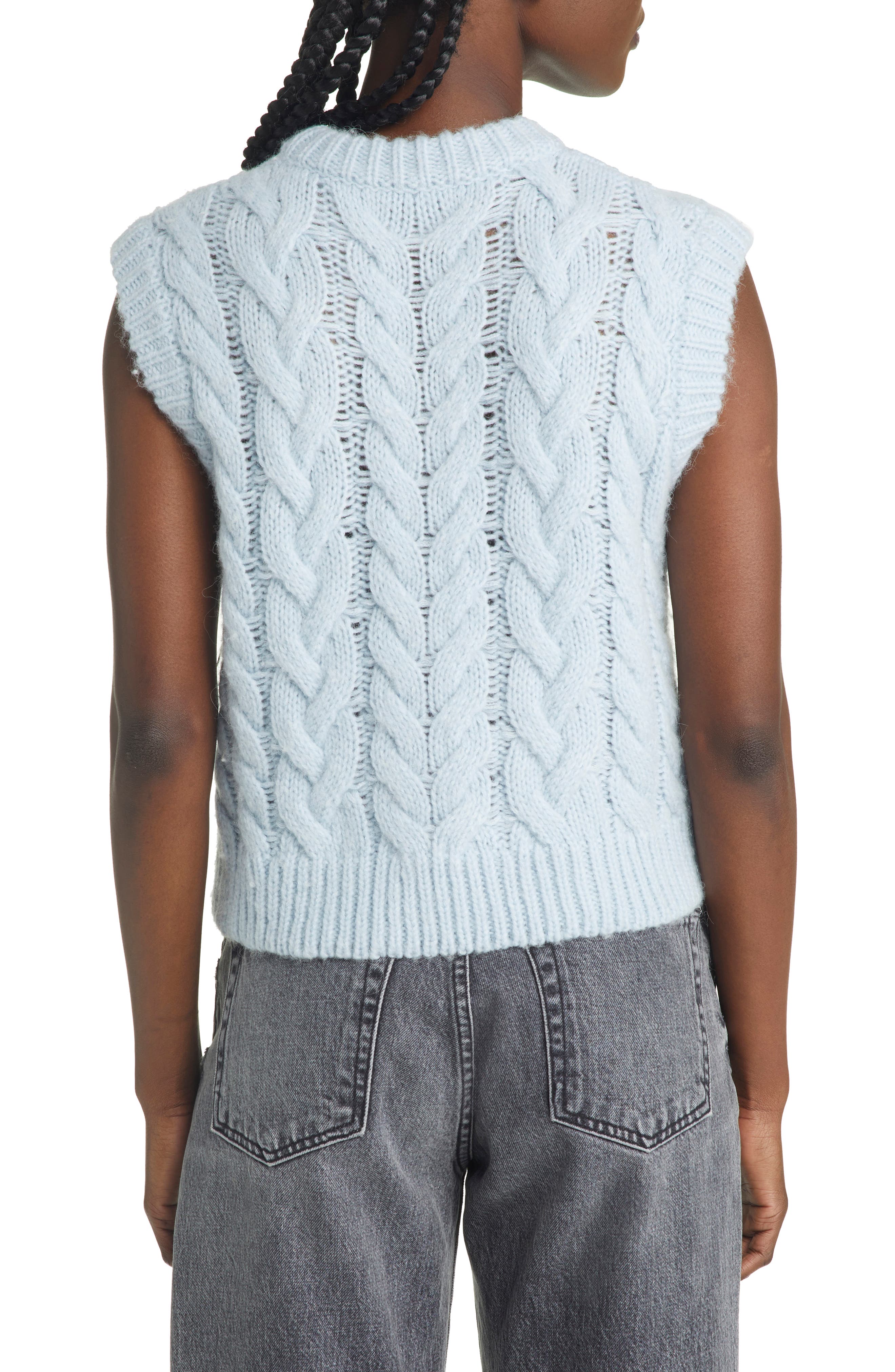 Rails Alexis Cable Wool Blend Sweater Vest | Nordstromrack
