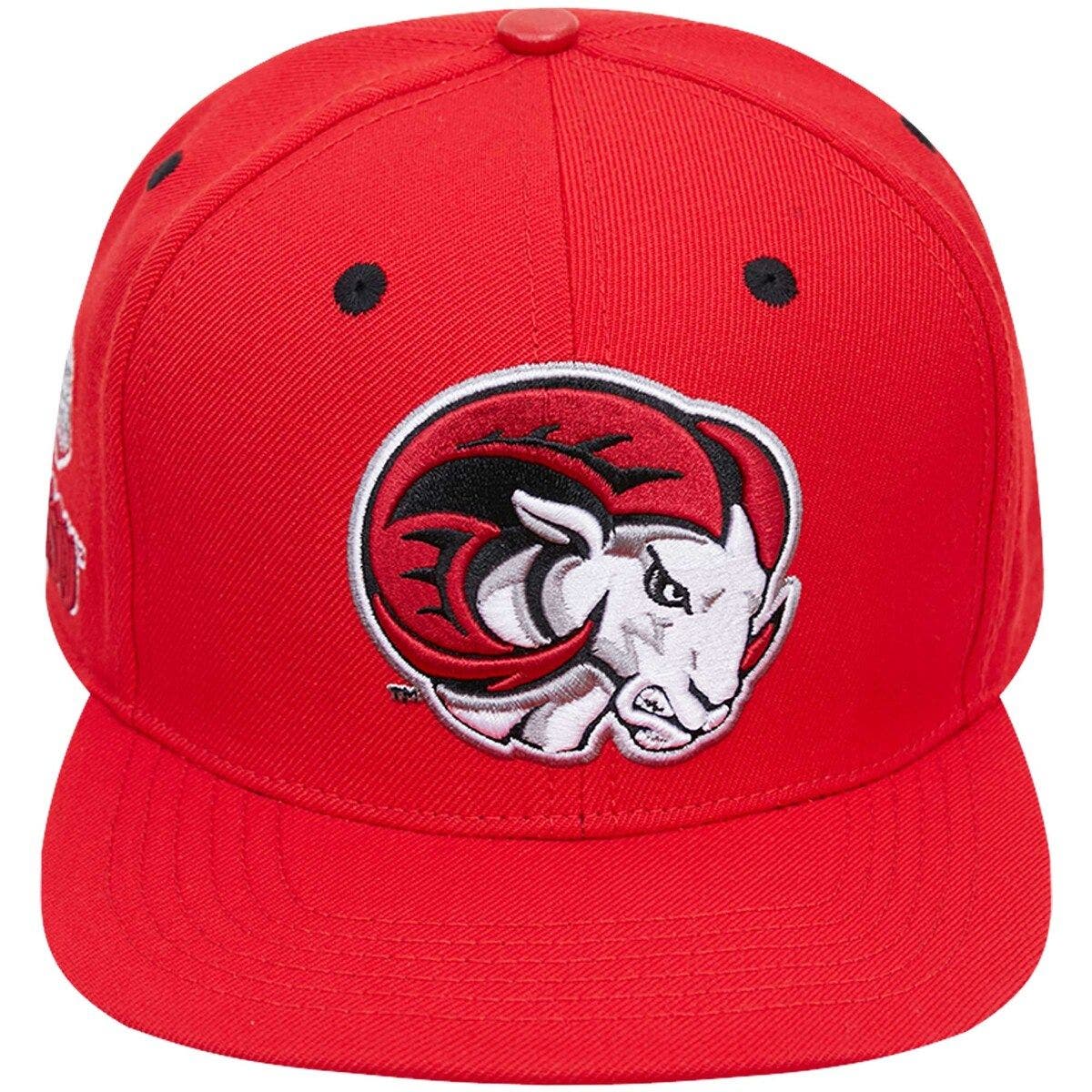 PRO STANDARD Men's Pro Standard Red Winston Salem Rams Evergreen Mascot ...