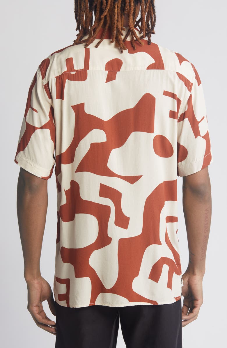 OAS Russet Puzzlotec Camp Shirt | Nordstrom