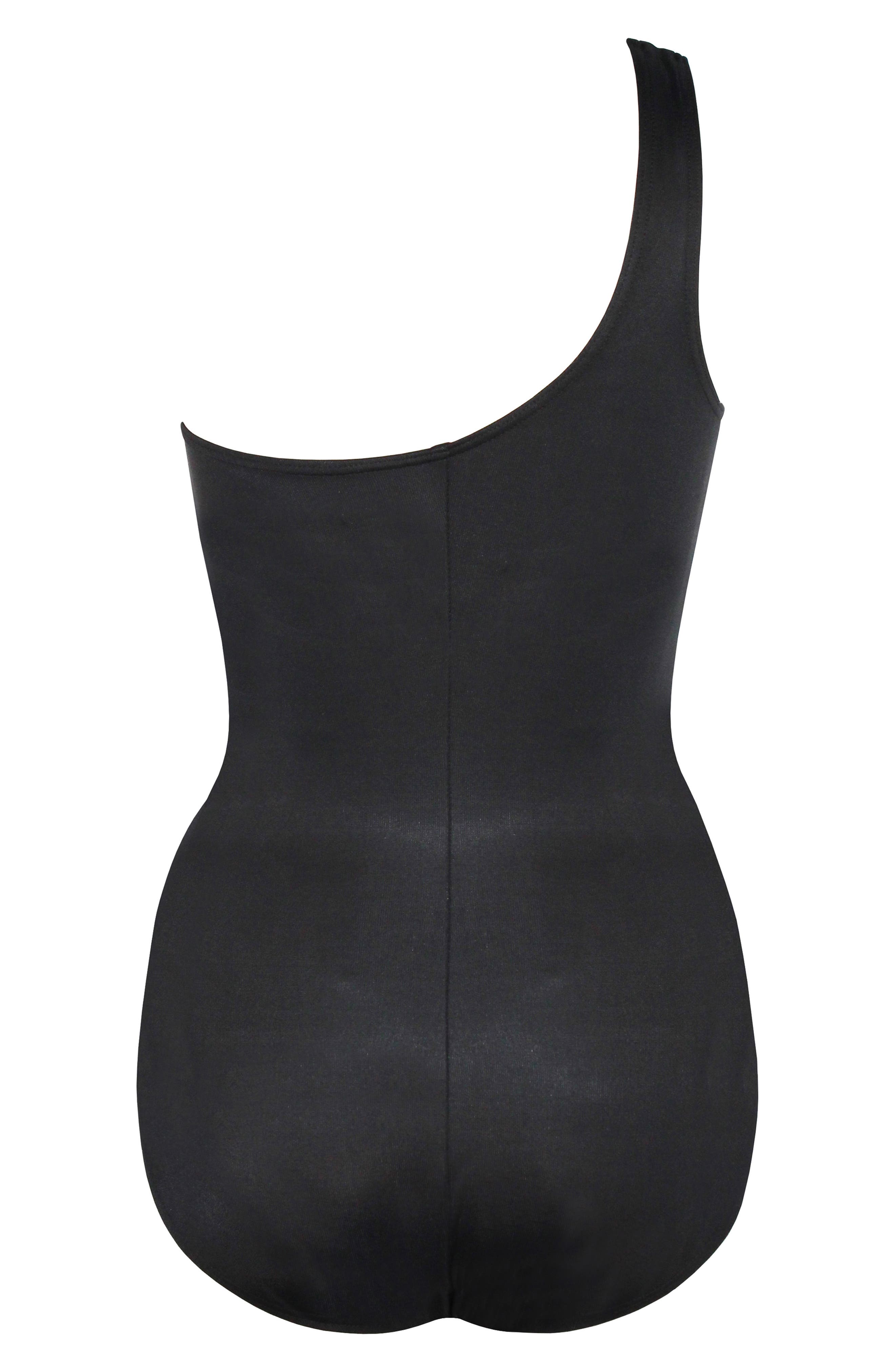 Miraclesuit® Network News Minx One-Shoulder One-Piece Swimsuit | Nordstrom