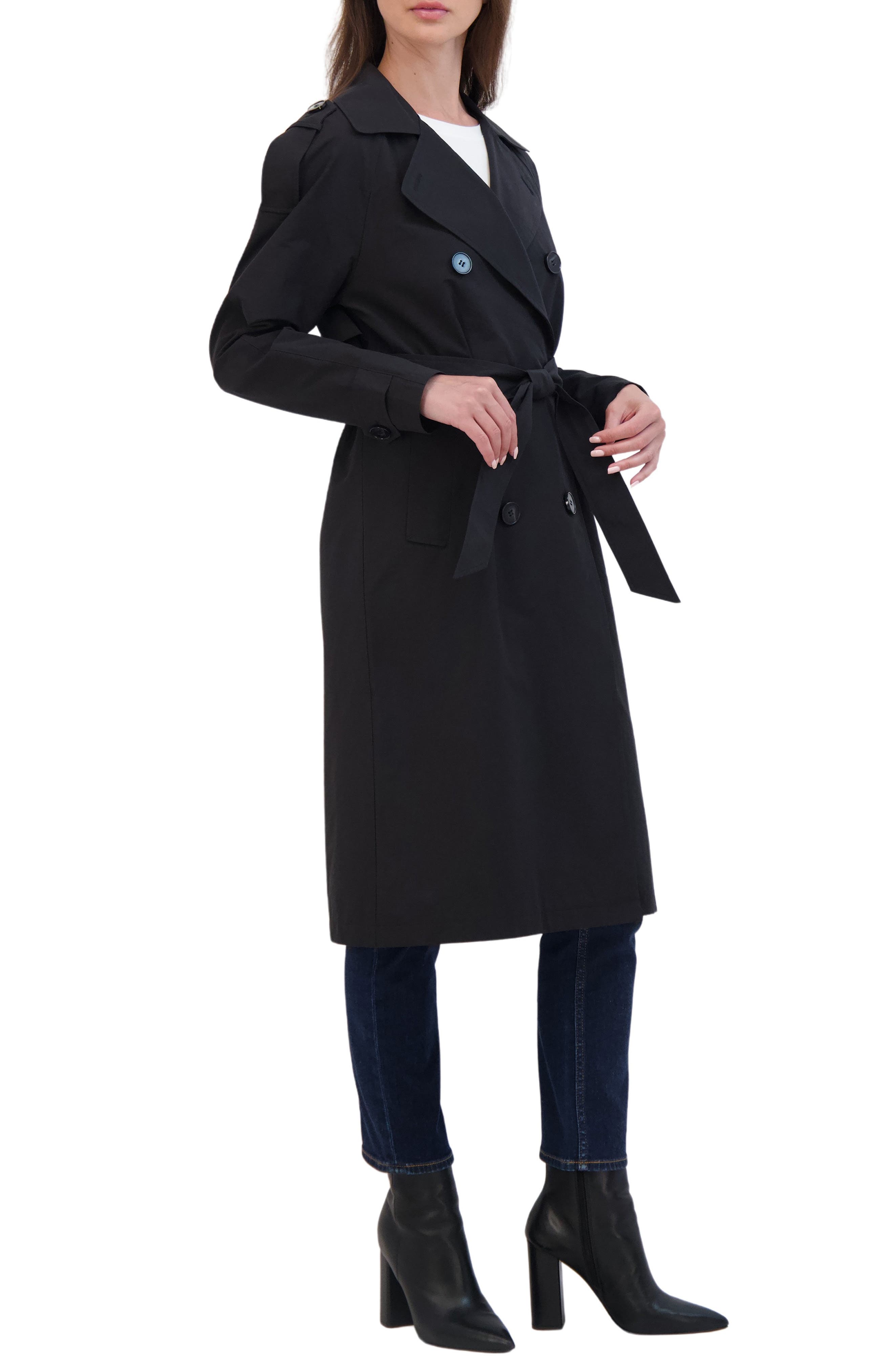 Sebby Double Breast Trench Coat | Nordstromrack