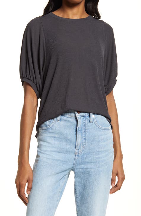 Women's Grey Tops | Nordstrom