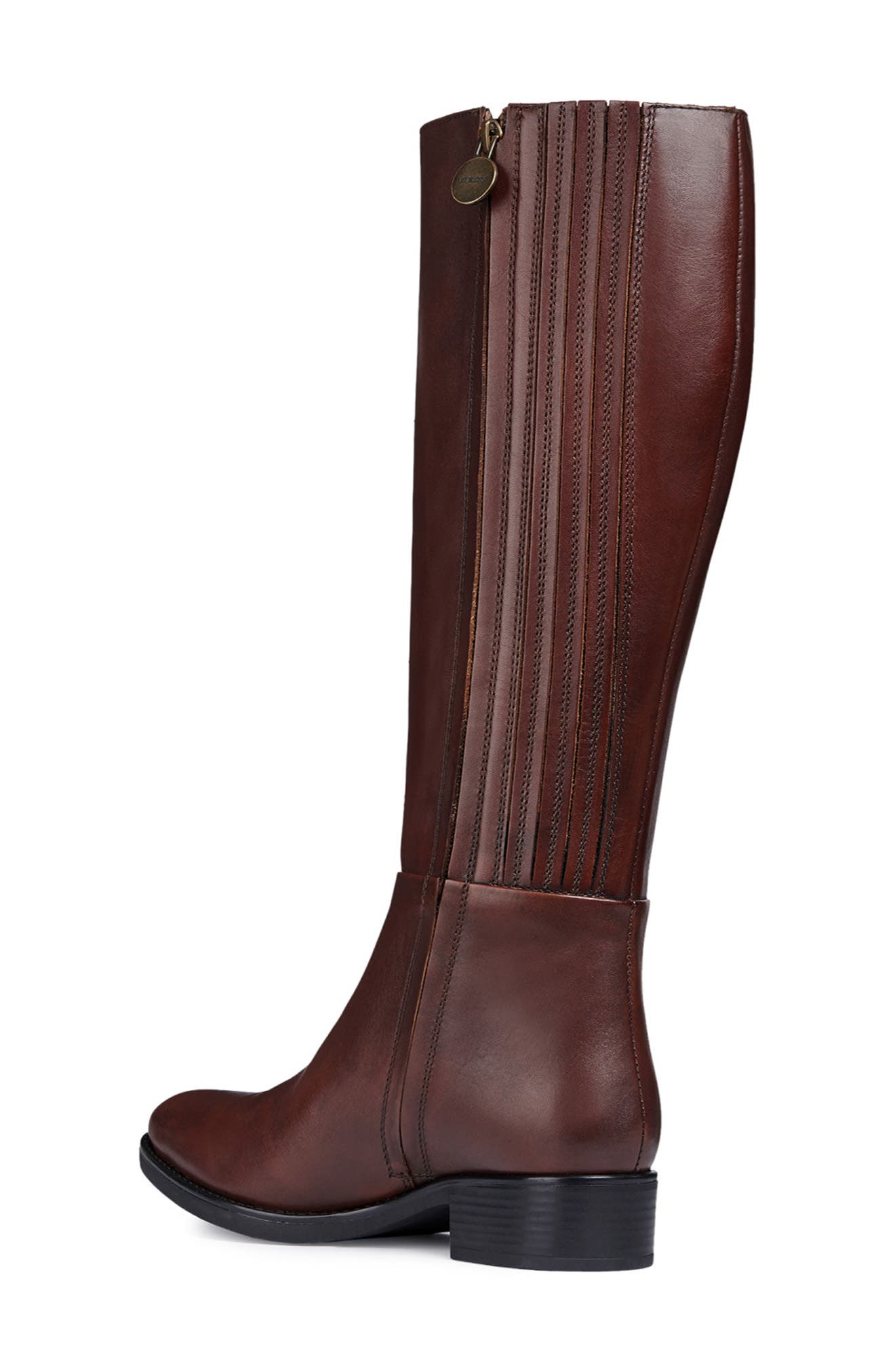 Geox Felicity Leather Knee High Boot | Nordstrom